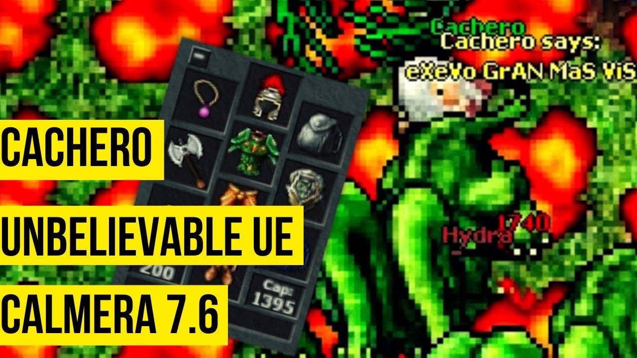 Tibia Retro - CACHERO UNBELIVABLE UE (7.6 2006 CALMERA) - YouTube