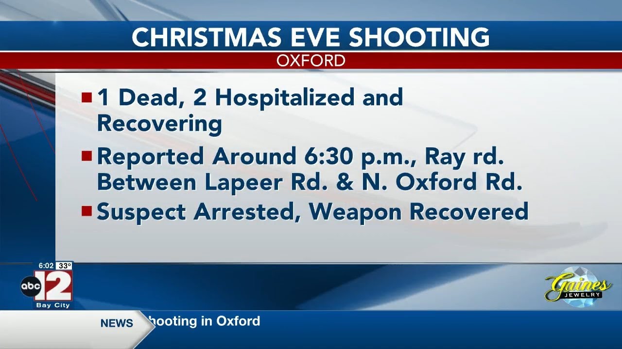 Police: Triple shooting in Oxford was part of random crime spree - YouTube