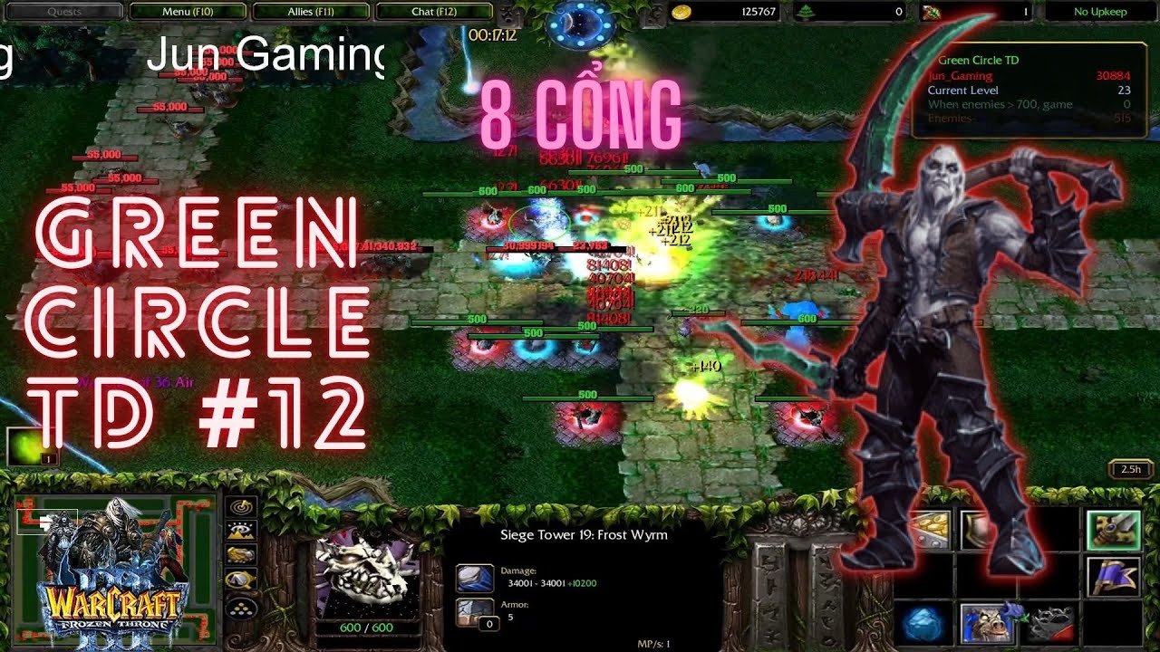 Warcraft III : Green Circle TD - Giới thiệu các Map TD #12 - YouTube