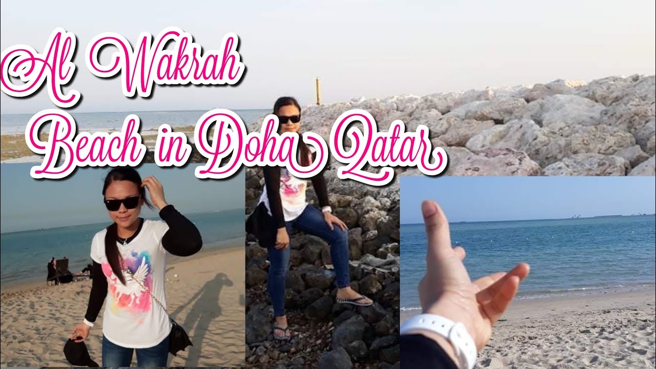 Al Wakrah Beach in Doha Qatar - YouTube