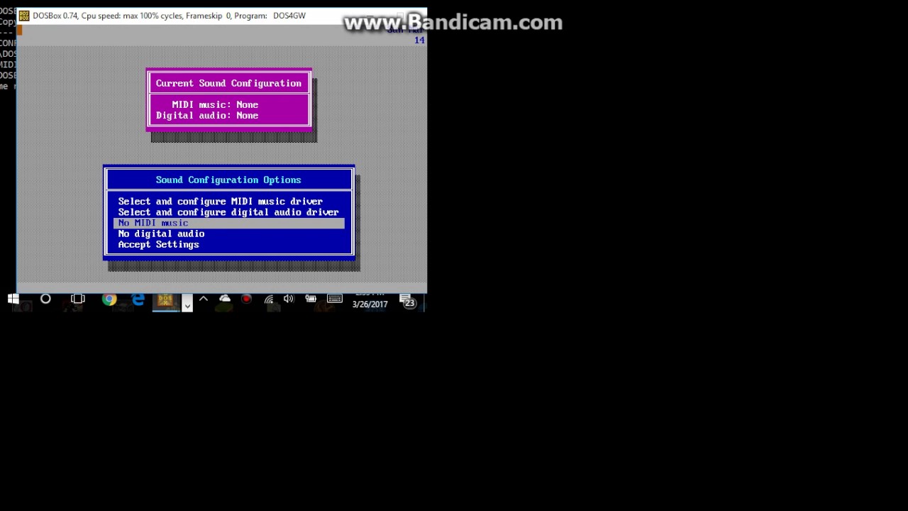 DOSBOX(0.74) Installing a game with dc image stage 2 installing with ...