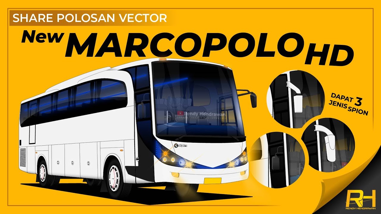 Share Polosan Vector Bus New Marcopolo HD - YouTube