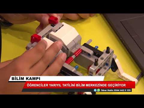 Konya'da öğrenciler tatilini Bilim Merkezi’nde geçiriyor