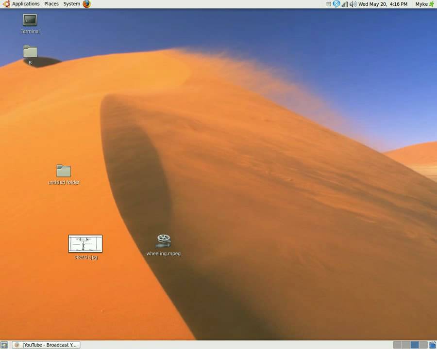 Ubuntu graphics problem - YouTube