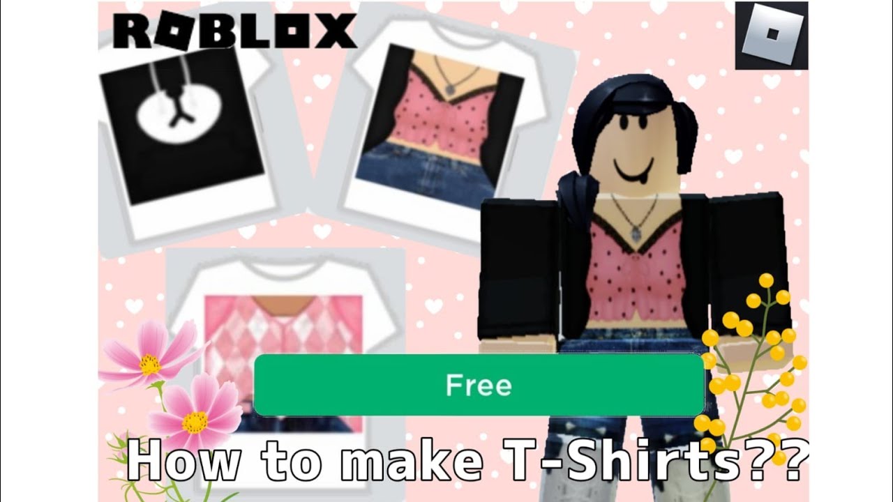 How to Create T-shirts in Roblox - YouTube
