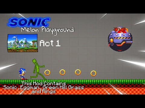 *NEW* Sonic The Hedgehog on Melon Playground - Sonic Dlc (MEDIAFIRE)