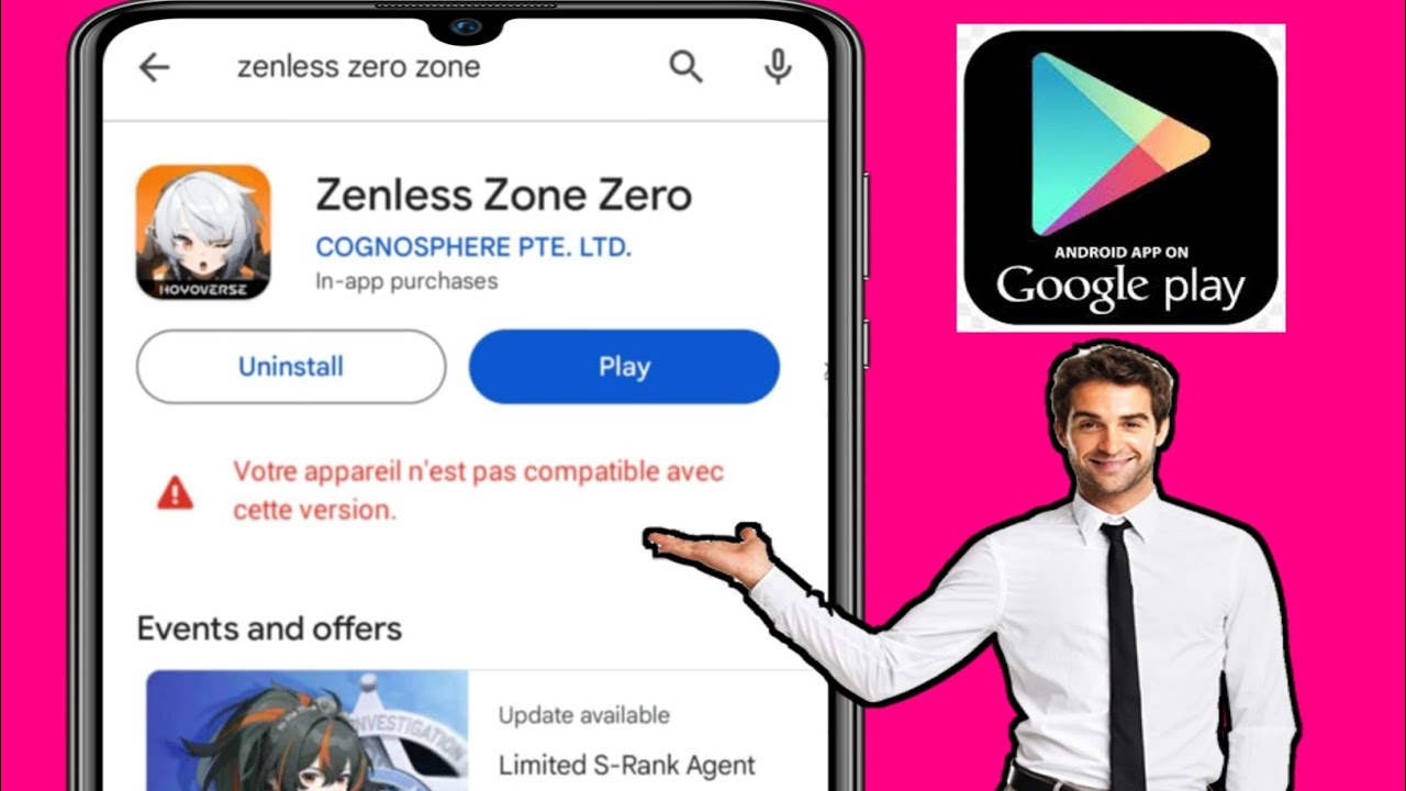 Comment réparer une application non compatible avec Zenless Zone Zero ...