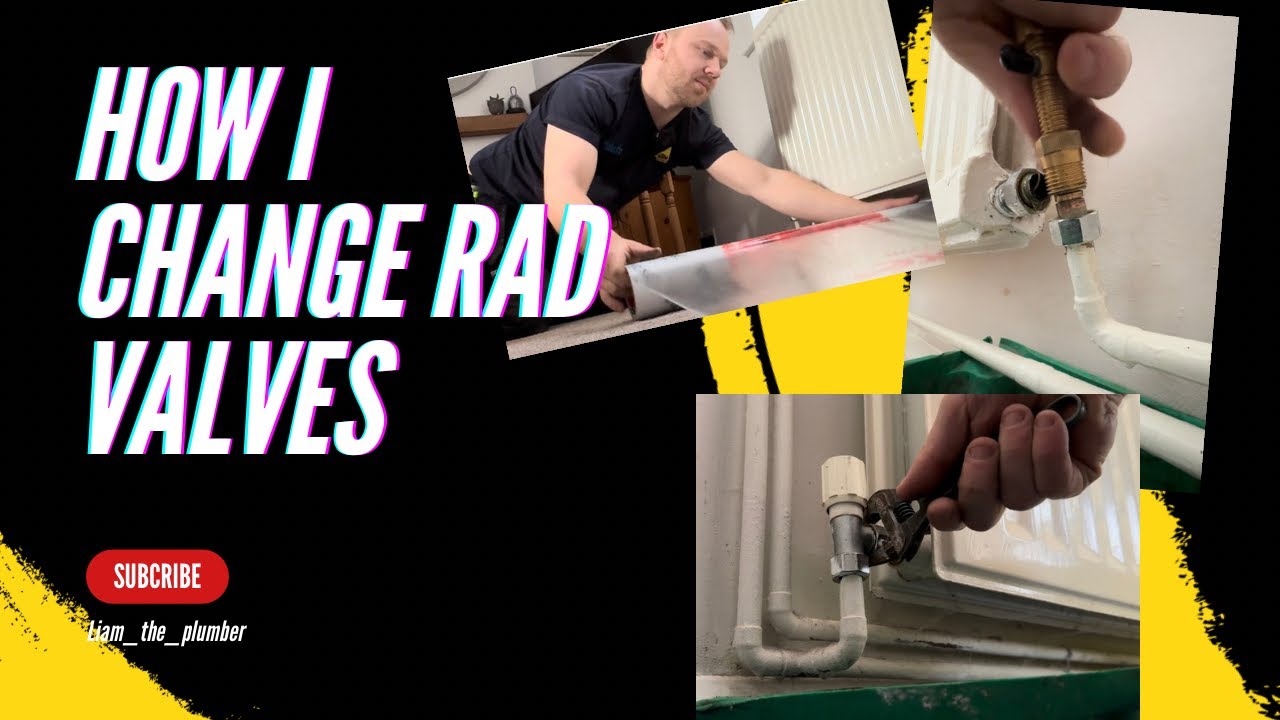 HOW I CHANGE RADIATOR VALVES - YouTube