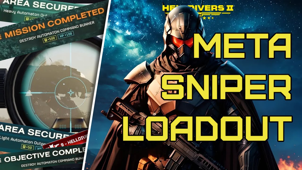 Helldivers 2 - HIGH KILLS + 100% COMPLETION! 🔥| S-Tier R-36 Eruptor Loadout - YouTube