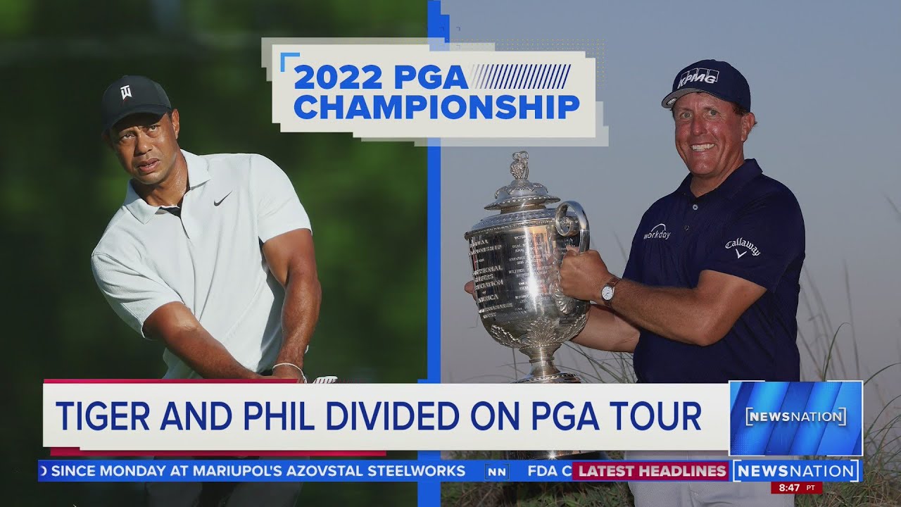 Tiger and Phil divided on PGA Tour | NewsNation Prime - YouTube