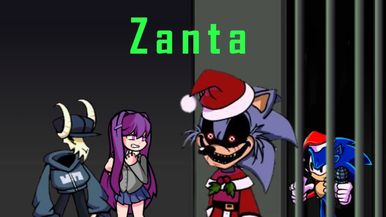 FNF Zanta but Yuri and Tabi and Lord X sings it - YouTube