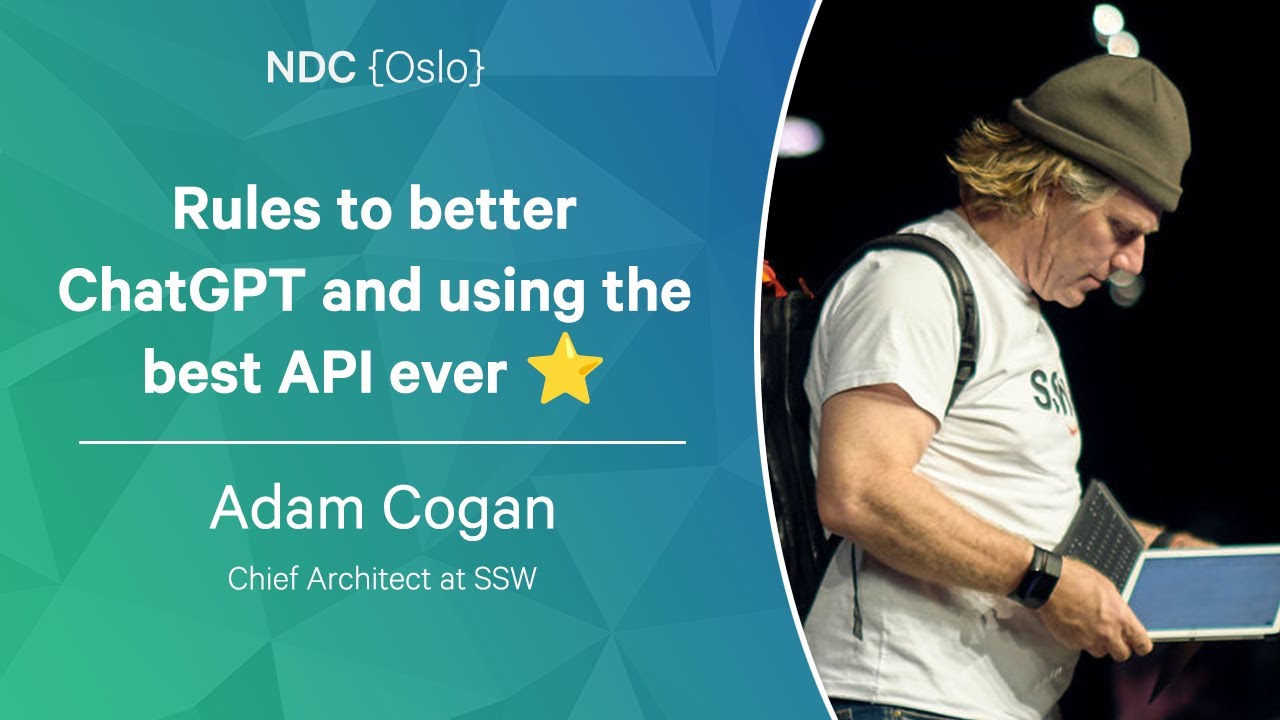 Rules to better ChatGPT and using the best API ever ⭐ - Adam Cogan ...
