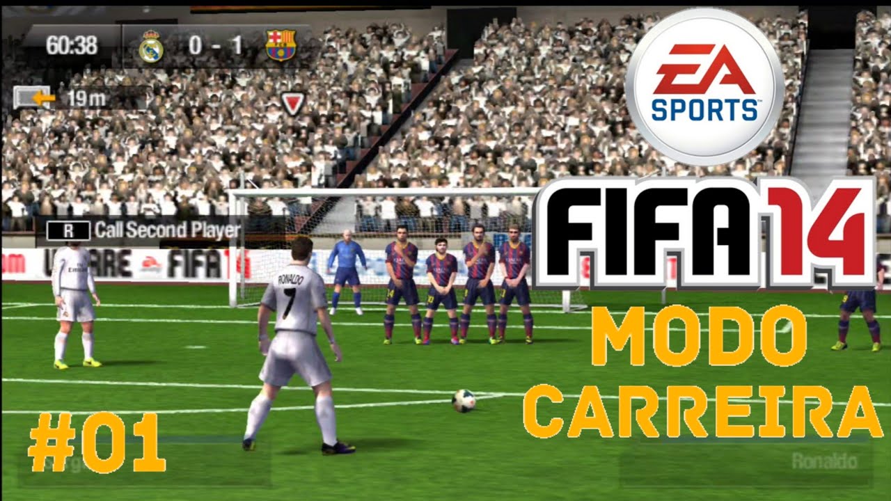 Modo Carreira FIFA 14 PSP - início com Real Madrid #01 - YouTube