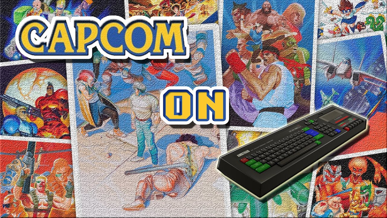 Capcom en Amstrad ON Real Machine!! (Amstrad cpc 6128 with dandanator ...