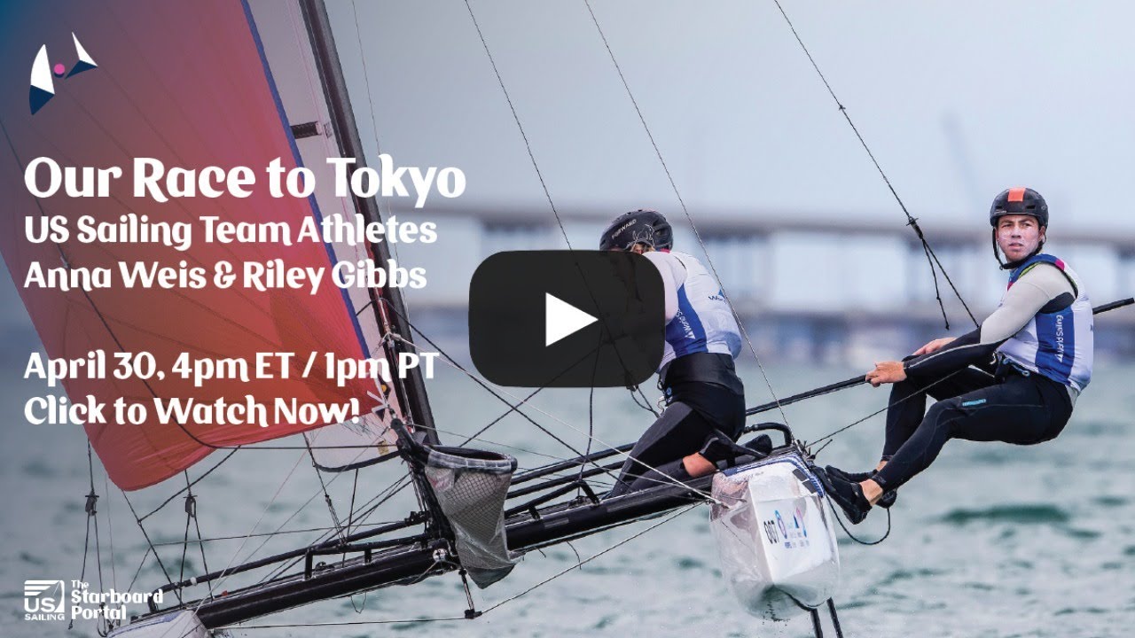US Sailing Team Athletes Riley Gibbs and Anna Weis, "Our Race to Tokyo ...
