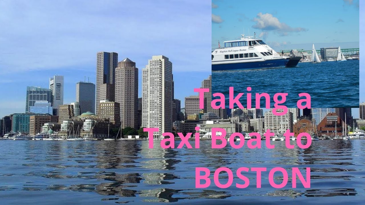 Taking a taxi boat to Boston Vlog_9 - YouTube