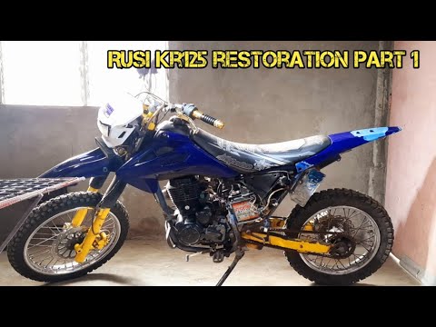Rusi KR125 Restoration Part 1| Teardown and Cleaning of Parts ...