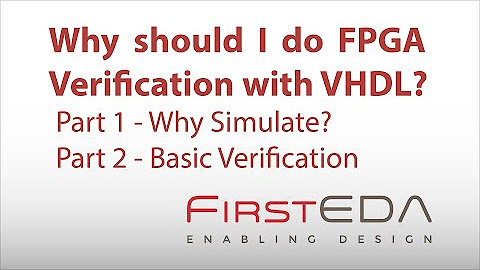 Why should I do FPGA verification with VHDL? - YouTube