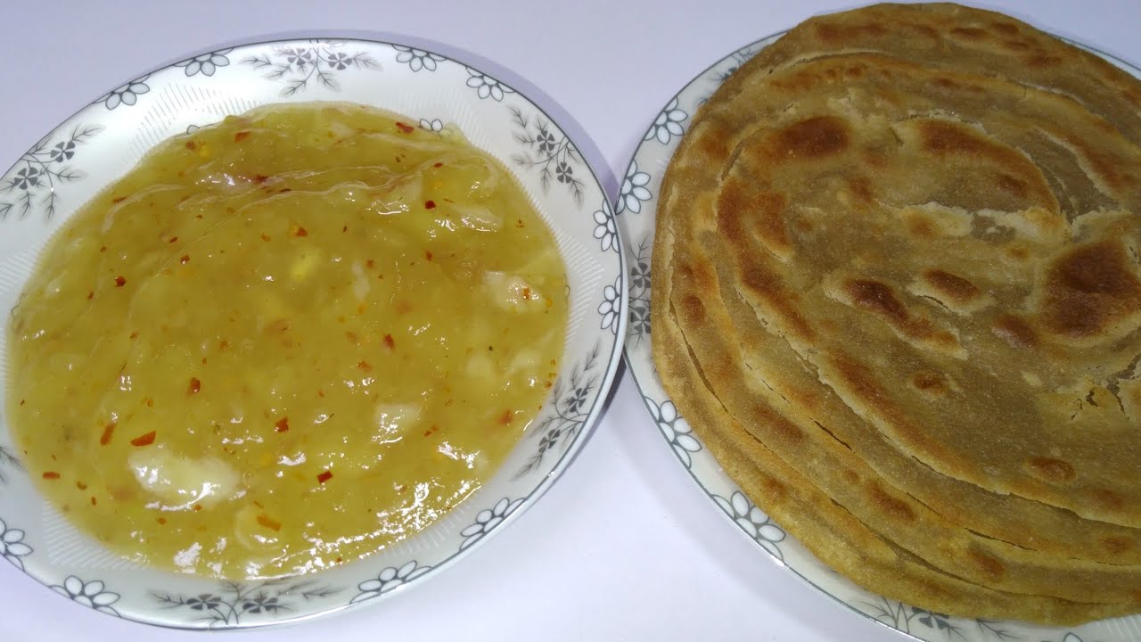 Raw mango jam with paratha recipe / mango jam recipe / jam recipe ...