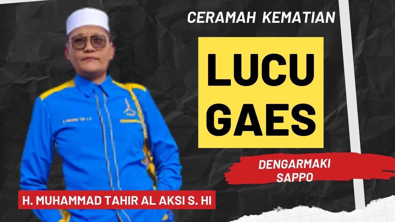 Ceramah Kematian Lucu || Bahasa Konjo Vs Indonesia - YouTube