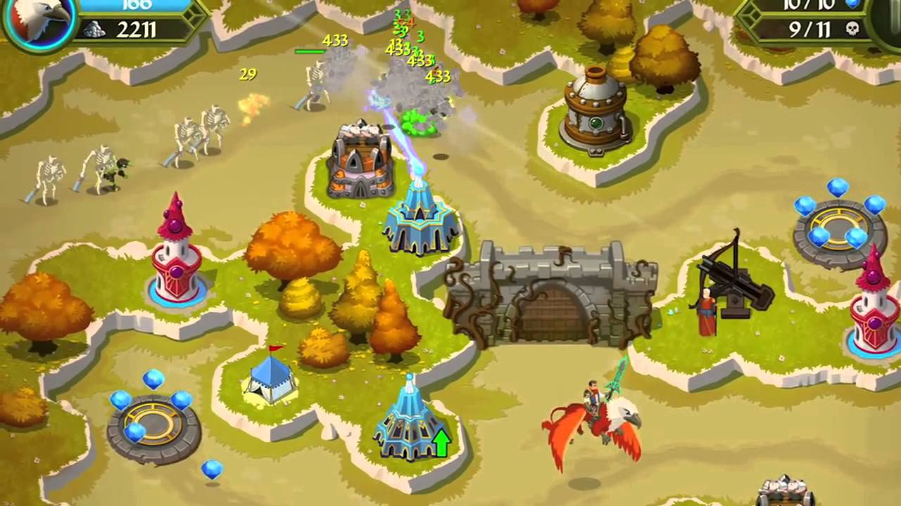 Crystal Siege - Tower Defense meets RPG on iOS - YouTube