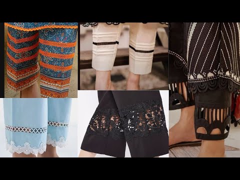 35+ Very Stylish Trouser Designs 2024 | Trouser Design With Pintex ...