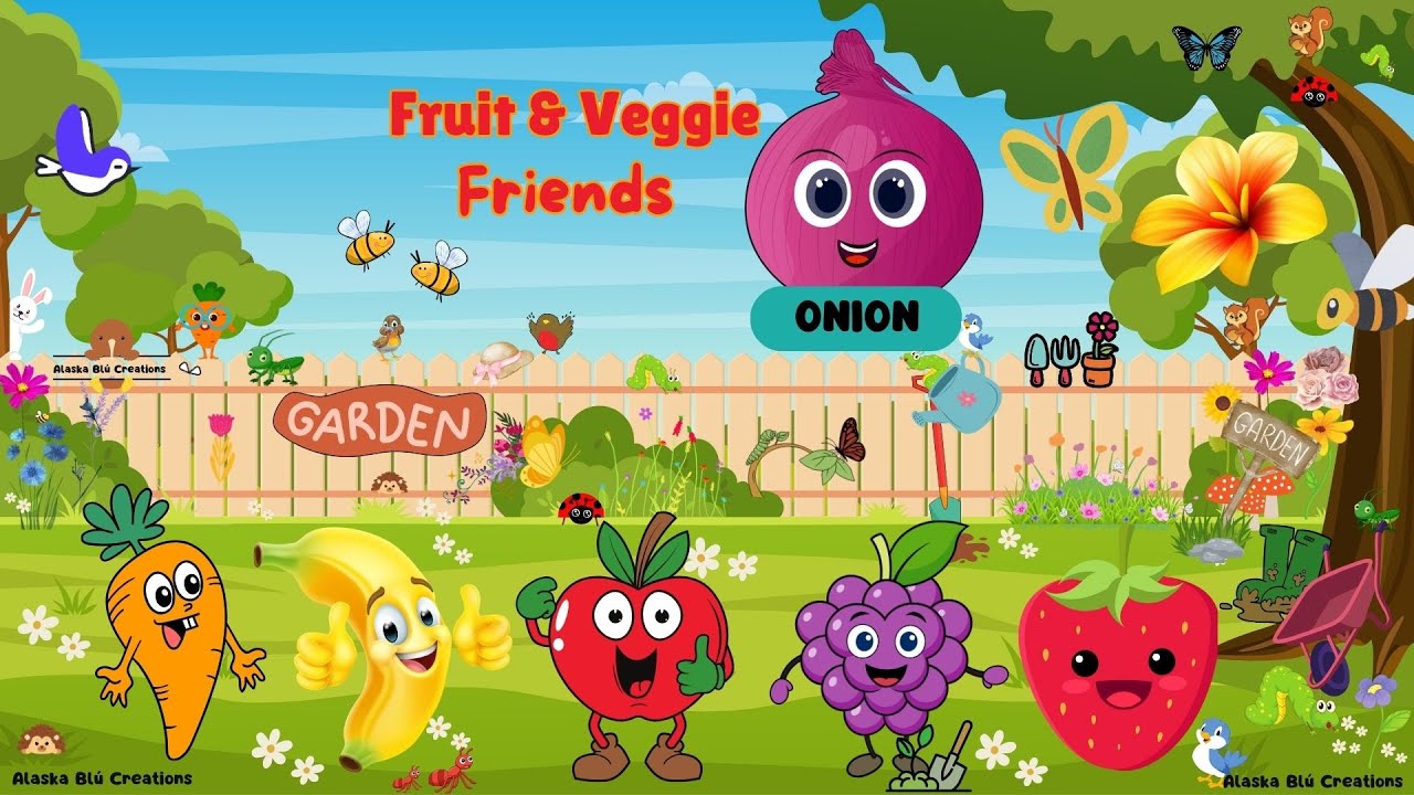 Fruit & Veggie Friends - YouTube