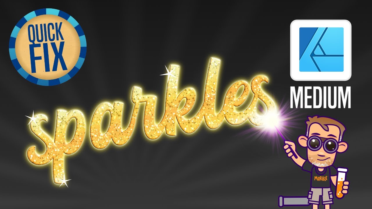 Affinity Designer Tutorial - Quick Fix - Design a Seamless Sparkle ...