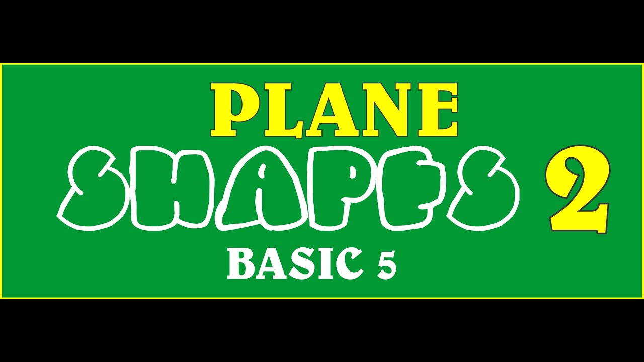 HOW TO IDENTIFY PLANE SHAPE (2). my simple maths - YouTube