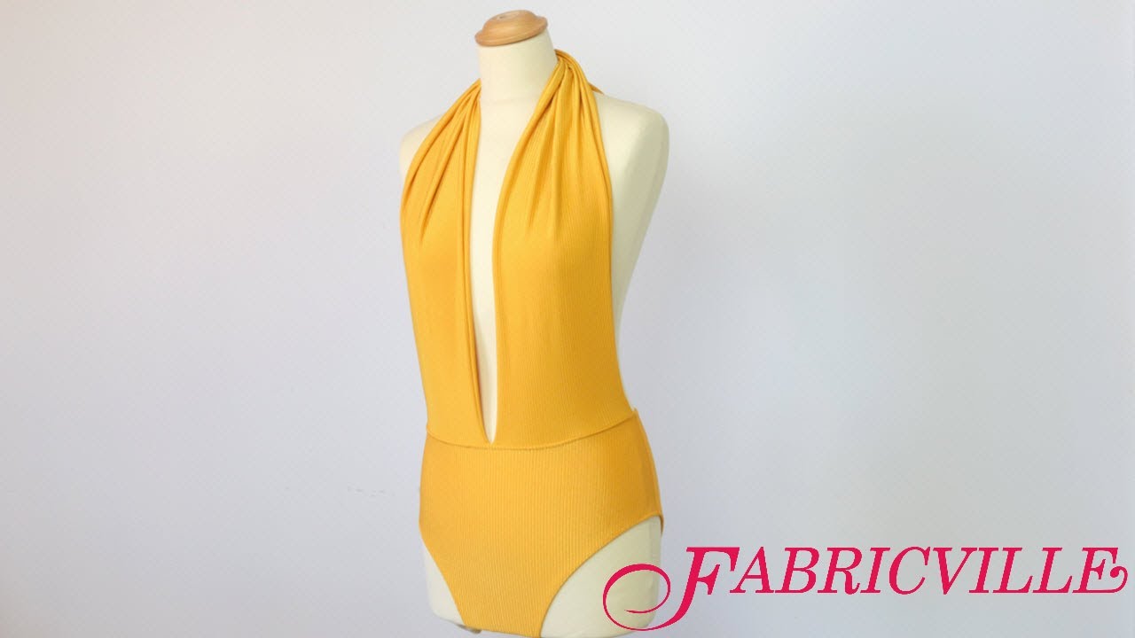 Madeleine & Fabricville - How to create a bathing suit - YouTube