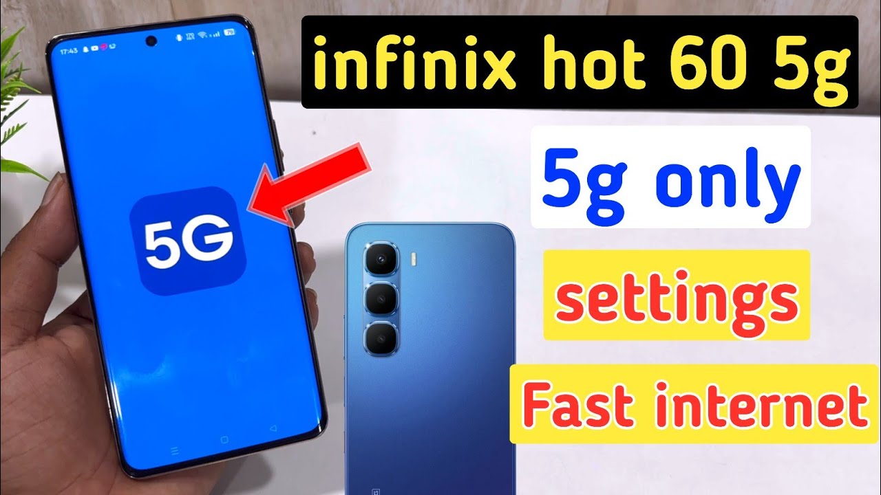 Infinix Hot 60 5G Me 5G Internet Lock Settings | How to Lock 5G Internet in Infinix Hot 60 5G ...
