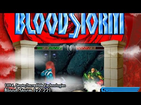 BloodStorm (Arcade) Fighting Gameplay 4K - YouTube