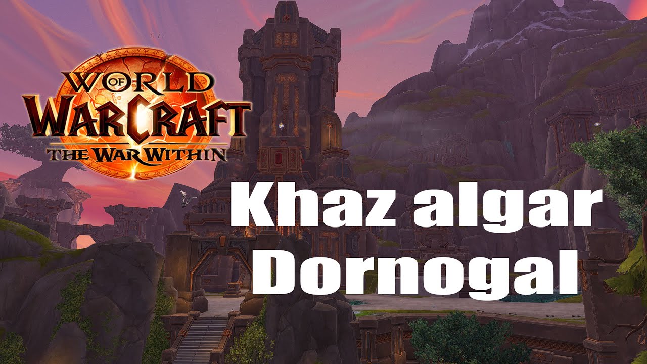 HOW TO GET TO KHAZ ALGAR | WORLD OF WARCRAFT THE WAR WITHIN - YouTube