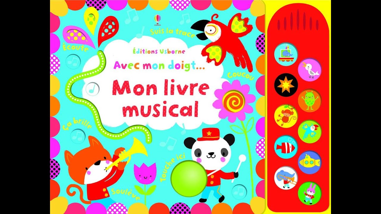 🐥 Lecture : AVEC MON DOIGT... MON LIVRE MUSICAL - YouTube