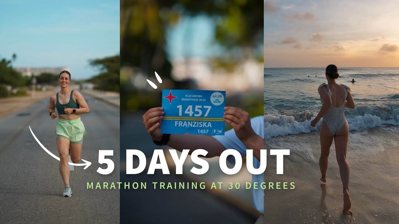5 DAYS OUT | Marathon Training in Aruba - YouTube