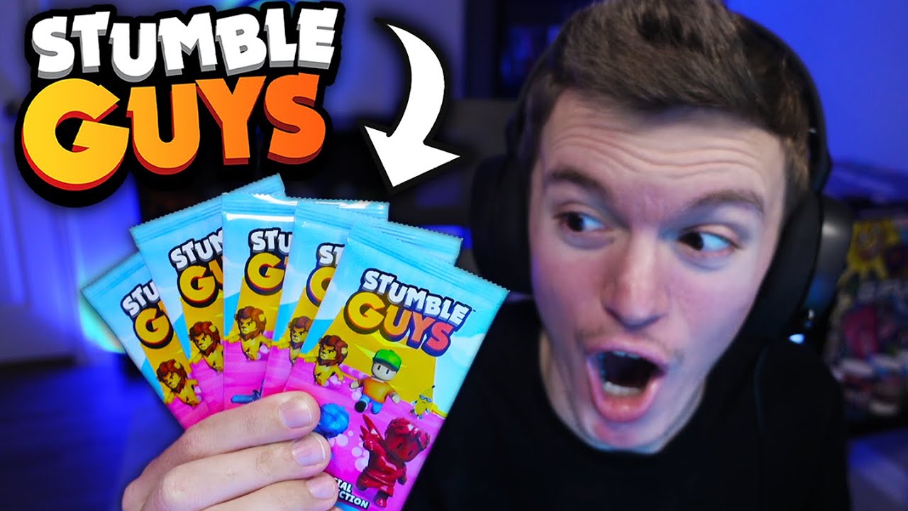 OPENING *25* STUMBLE GUYS TRADING CARDS! - YouTube