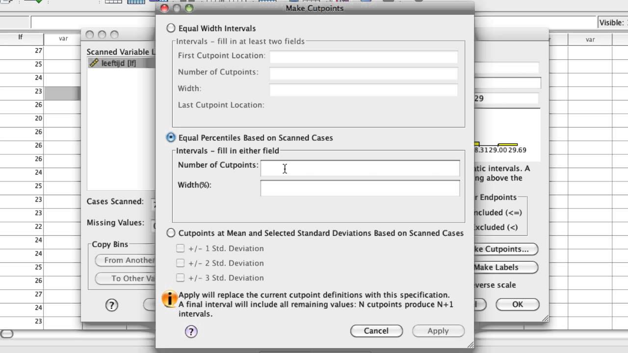 Visual binning - YouTube
