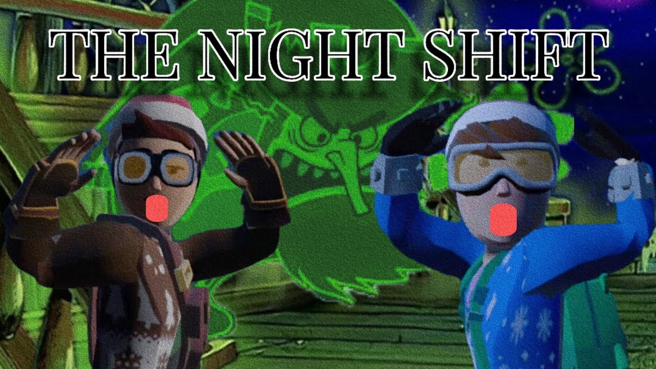 SQUIDWARD IS AFTER US (THE NIGHT SHIFT 2) - YouTube
