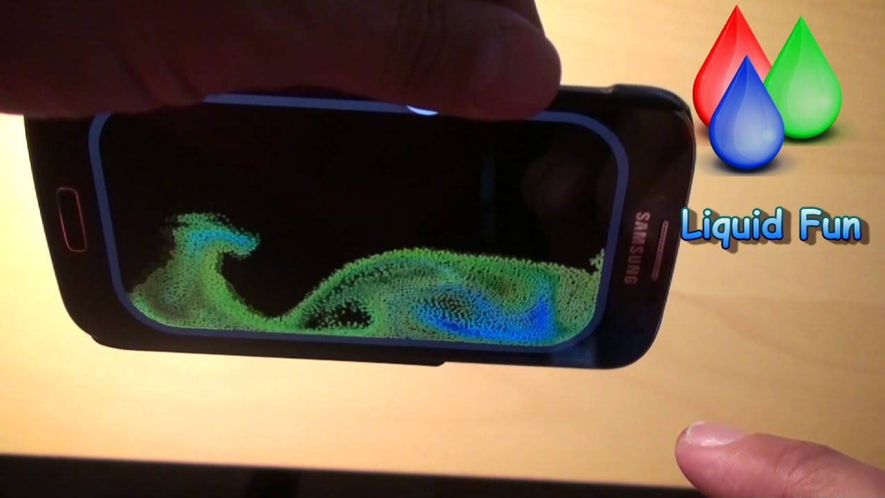 Android Fluid / Liquid Simulation - YouTube
