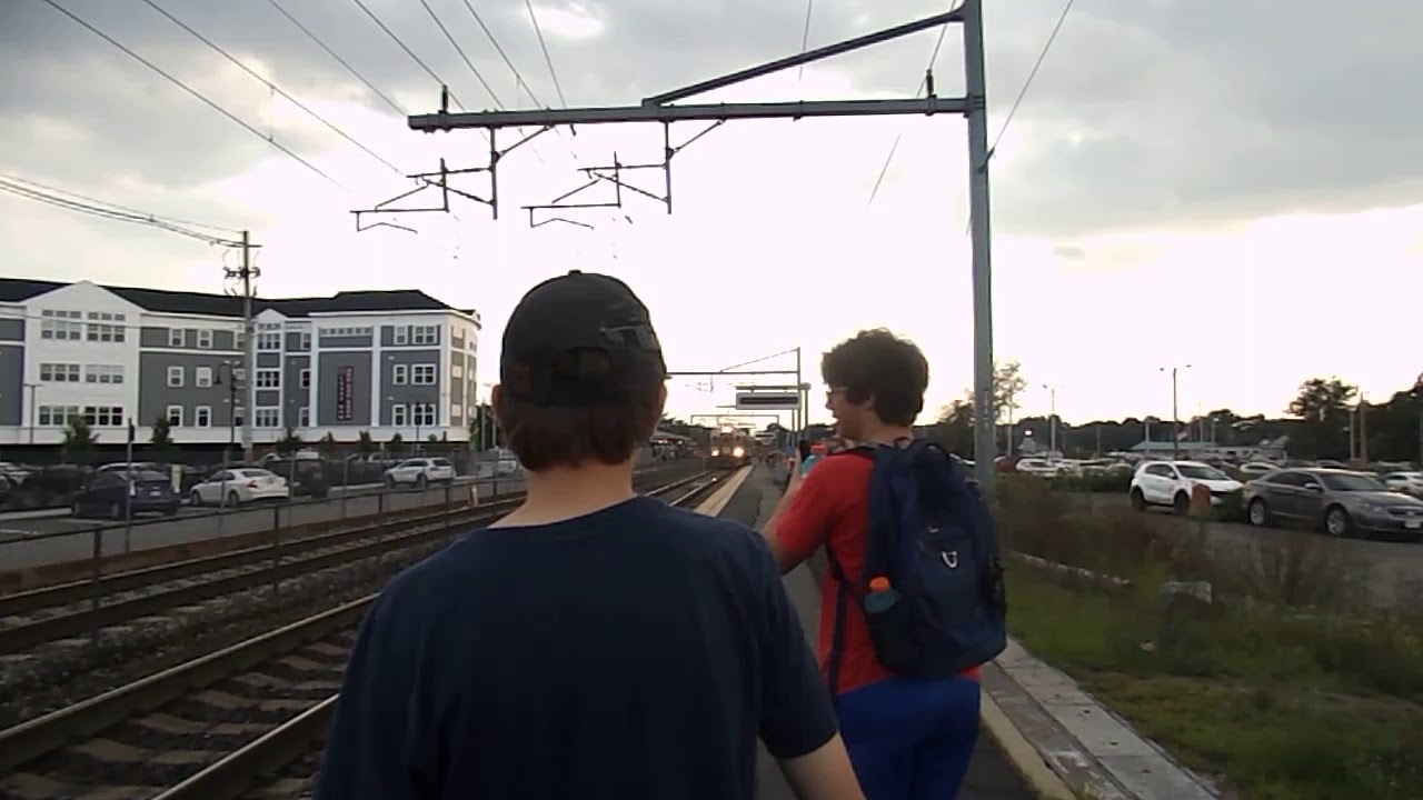 Clip 6-28 from 8/16/18, The MBTA Patriots train arrives in Mansfield ...