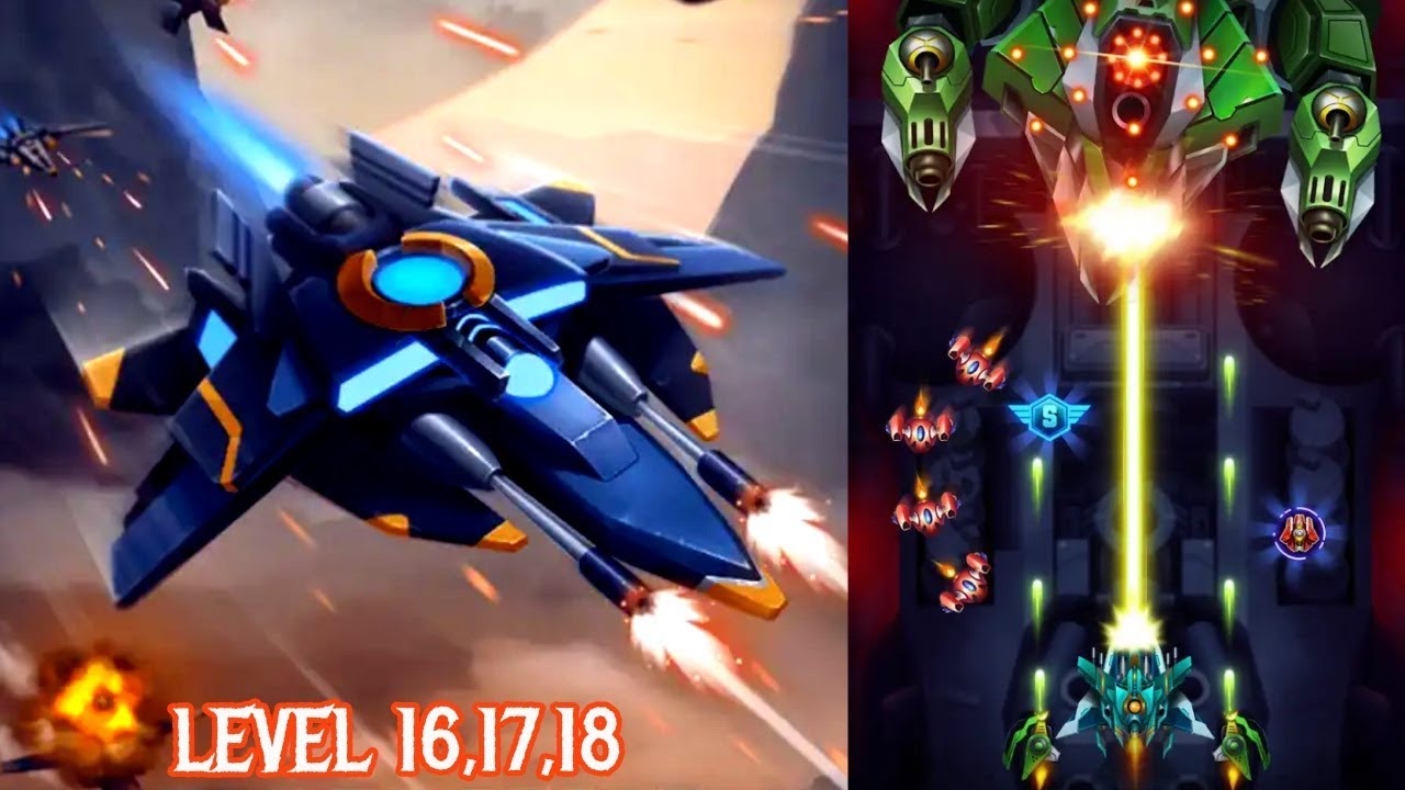 Infinite Shooting: Galaxy Attack Gameplay # 5 Level 16,17,18 - YouTube