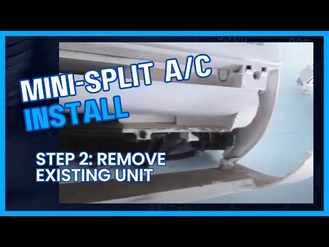 Remove Mini-Split Indoor Unit