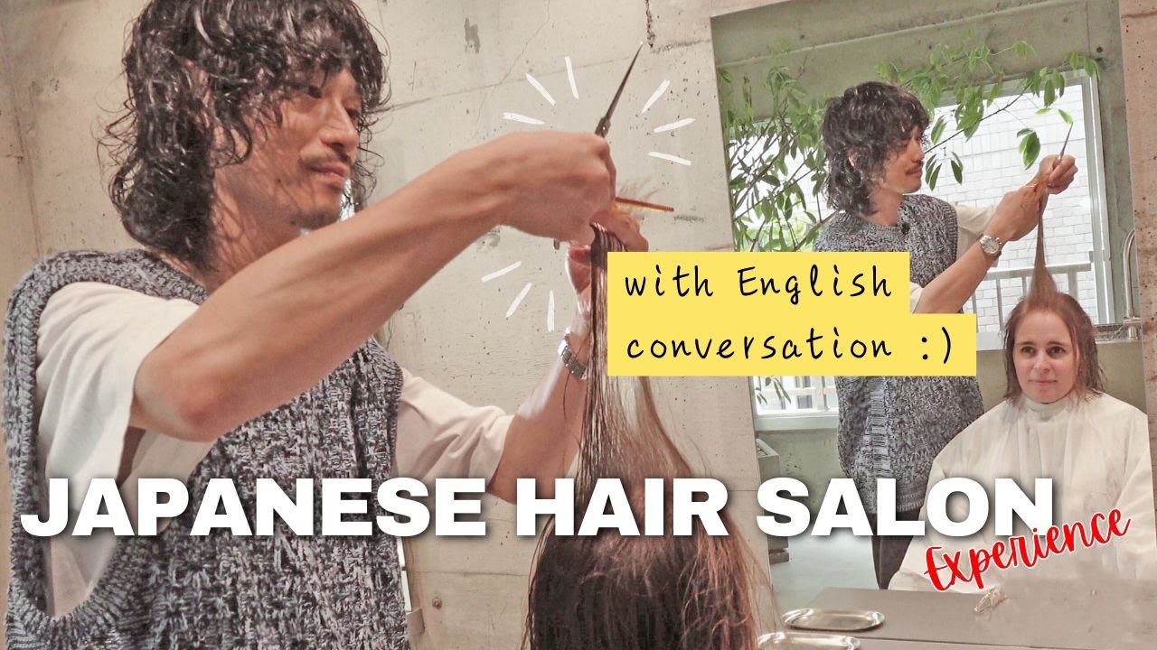 Japanese Hair Salon Experience: English-Friendly and Welcoming! - YouTube