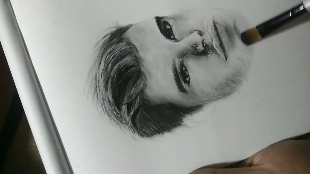 Sebastian Stan fan art - YouTube