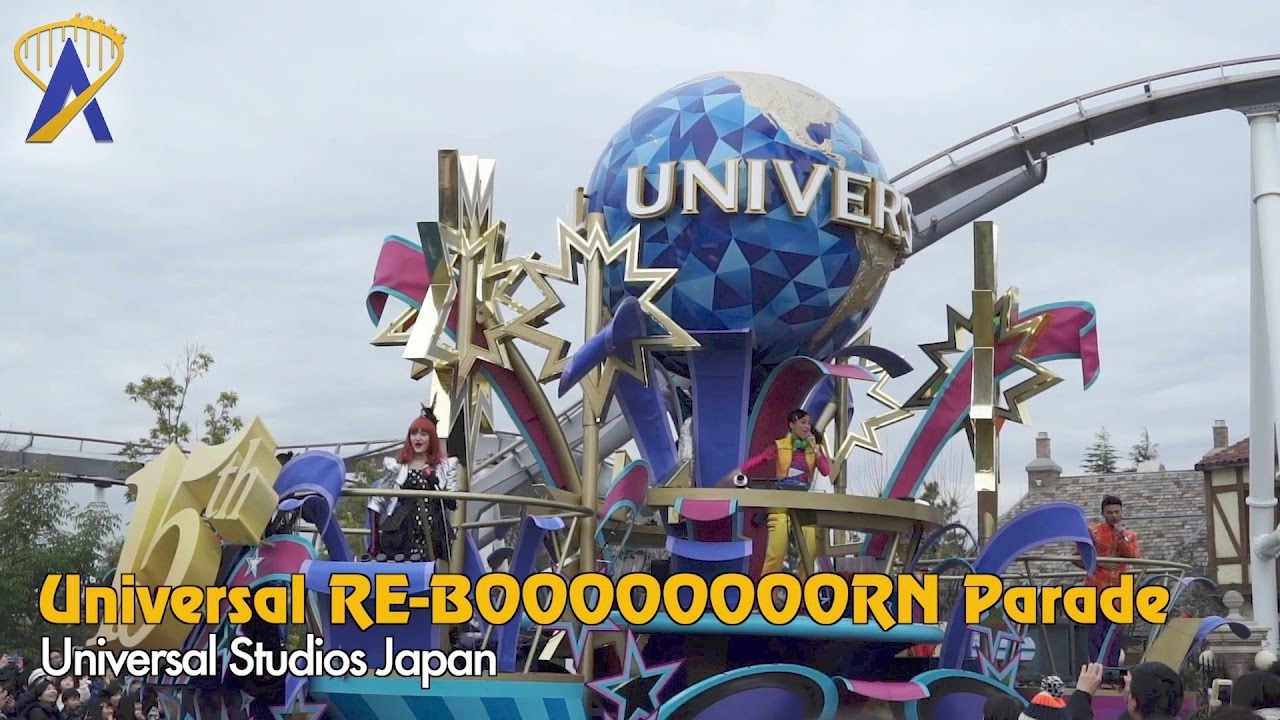 Universal Reborn Parade at Universal Studios Japan - YouTube