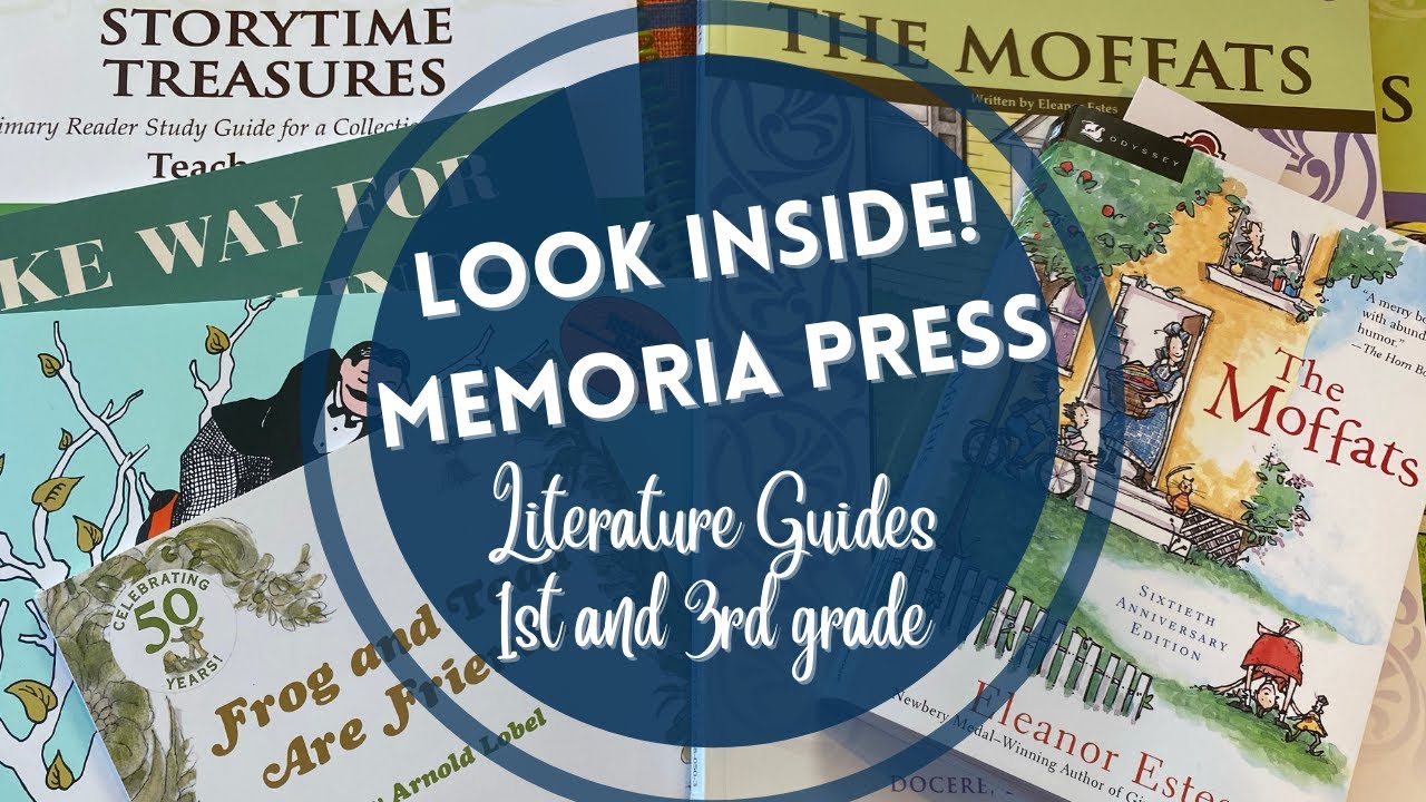 Look Inside Memoria Press Curriculum | Literature Guides - YouTube