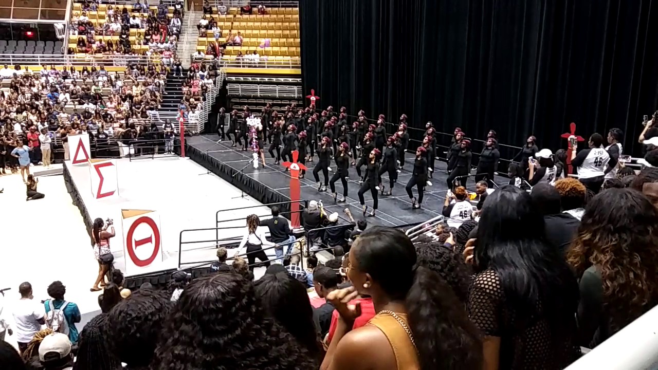 Alabama State University Delta Sigma Theta Probate 2017 - YouTube