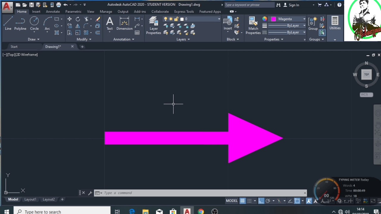 How To Work Polyline In AutoCAD 2D Make A Arrow By Polyline YouTube how-to-work-polyline-in-autocad-2d-make-a-arrow-by-polyline-youtube
