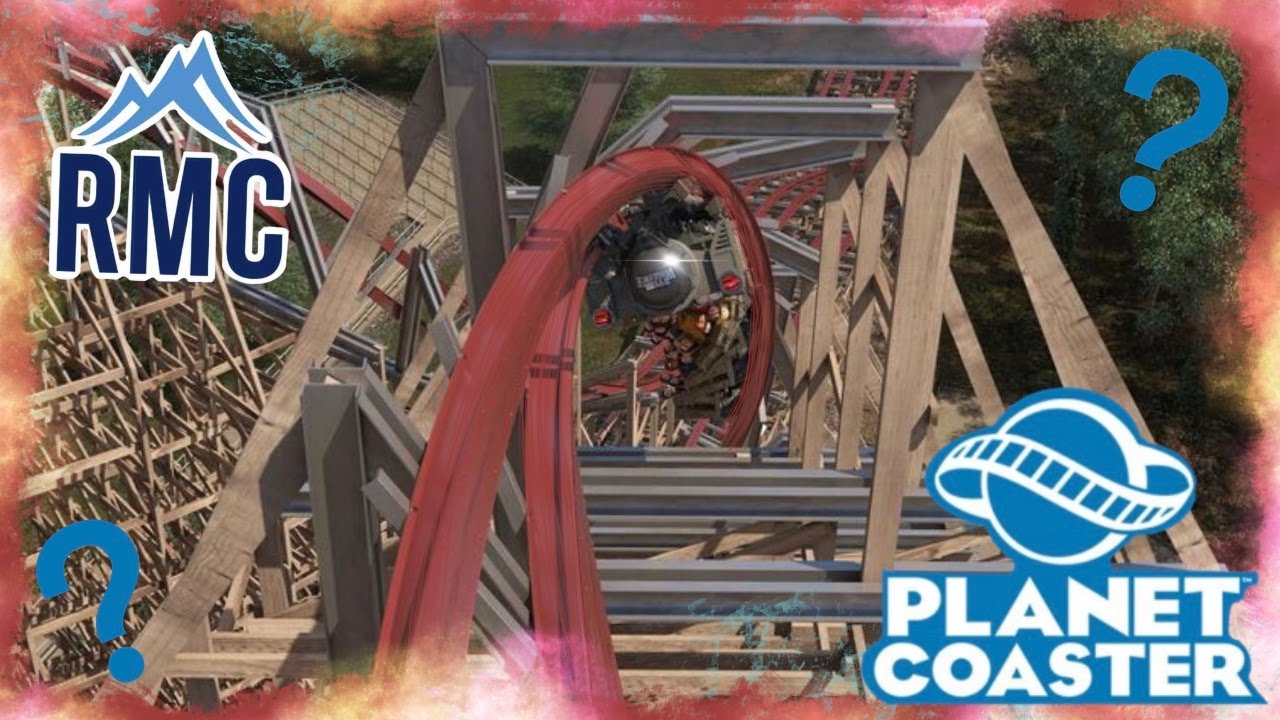 Planet Coaster Wooden Coaster Converted to RMC - YouTube