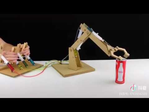 DIY Robotic arm - YouTube